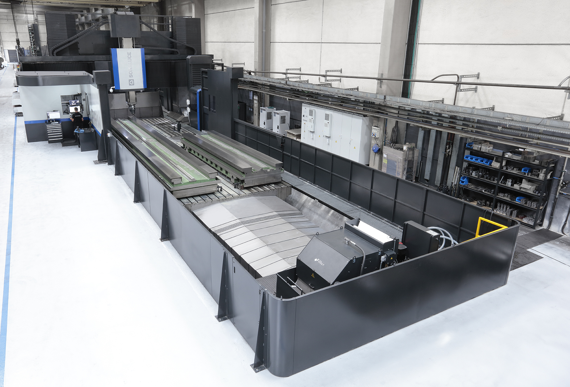 Prismatic parts. Large machining operations